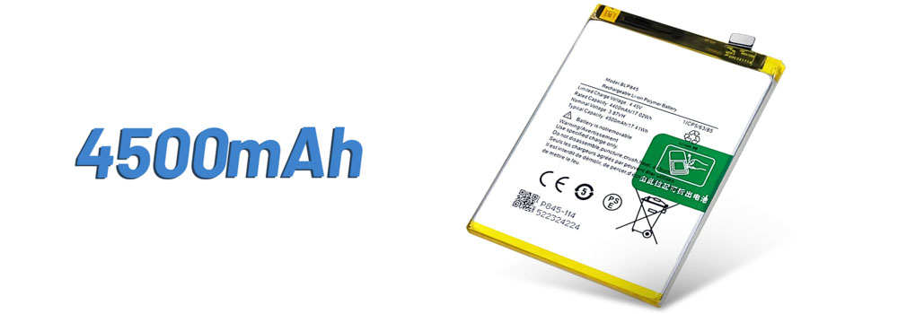 Batterie Interne Oppo A96 Compatible Remplace BLP885, 4500mAh - Français