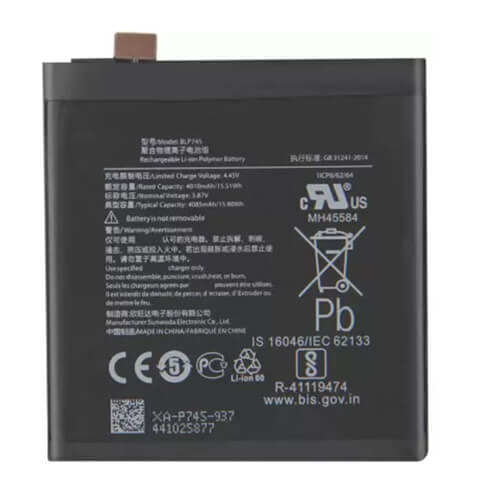 Batterie interne Oneplus 7T Pro Compatible Remplace BLP745, 4085 mAh ...