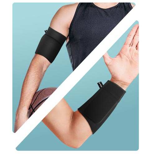 Brassard Sport avec Poche de Rangement pour Smartphone, Tissu Doux Anti ...