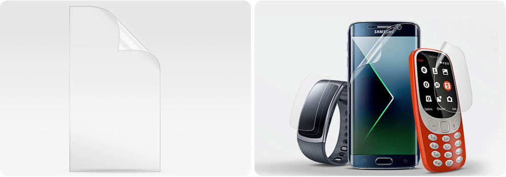 Film Protège Écran Universel à Découper pour Smartphone et Smartwatch ...