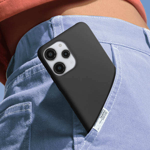 Coque Souple Xiaomi Redmi 12 Noir, Classic Case - Français