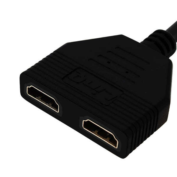 Adaptateur/Hub multiports HDMI Mâle vers 2x ports HDMI Femelle, by LinQ ...